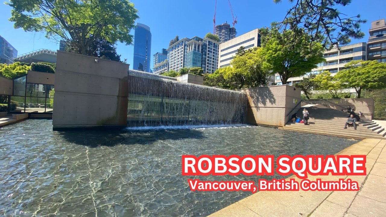 Robson Square - Walking Tour - YouTube