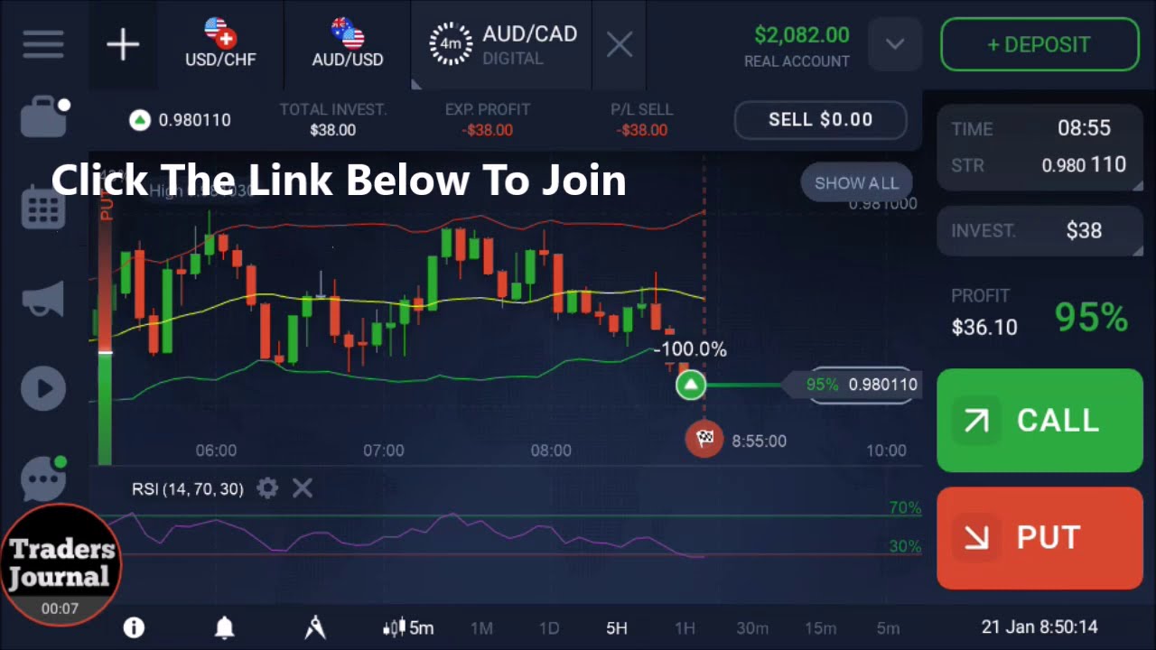 IQ Option | Digital Options : +$216 In 5 Minutes - YouTube