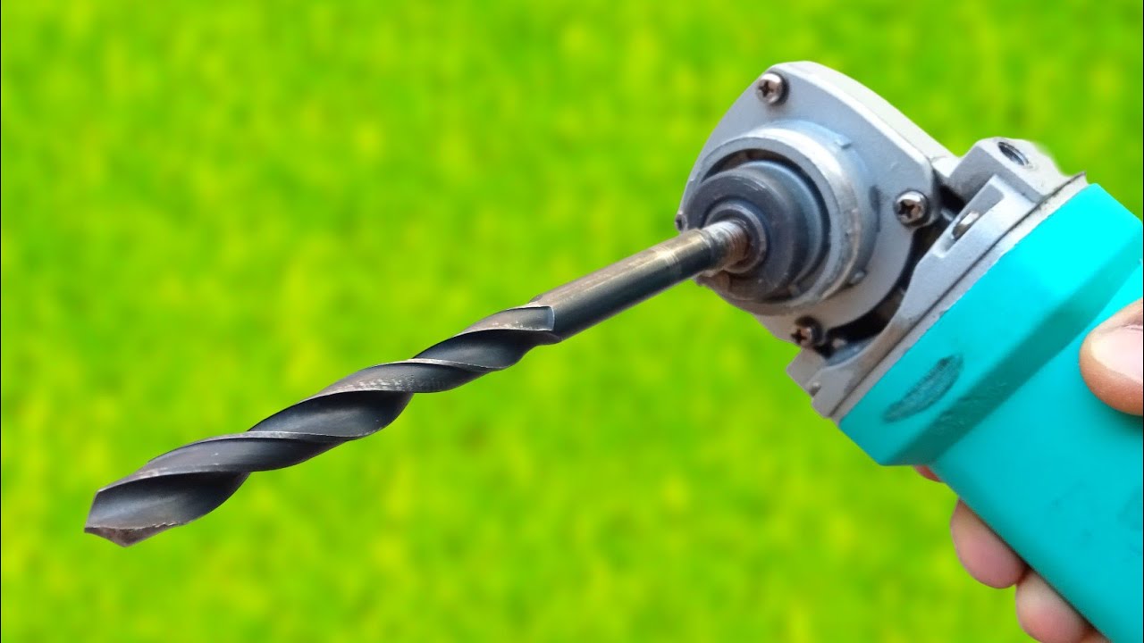 Razor Sharp! Ingenious Way To Sharpen Drill Bit With This Tool That ...