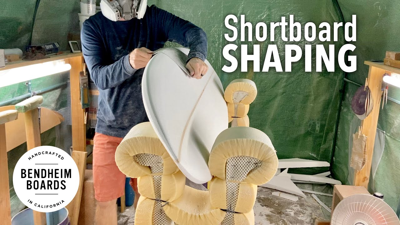 Surfboard Shaping [High-Performance Shortboard] - YouTube