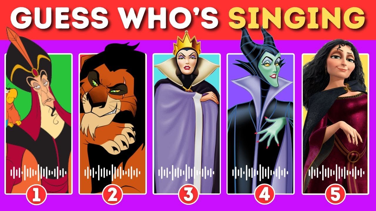 Can You Guess the Mystery Disney Villain? - YouTube