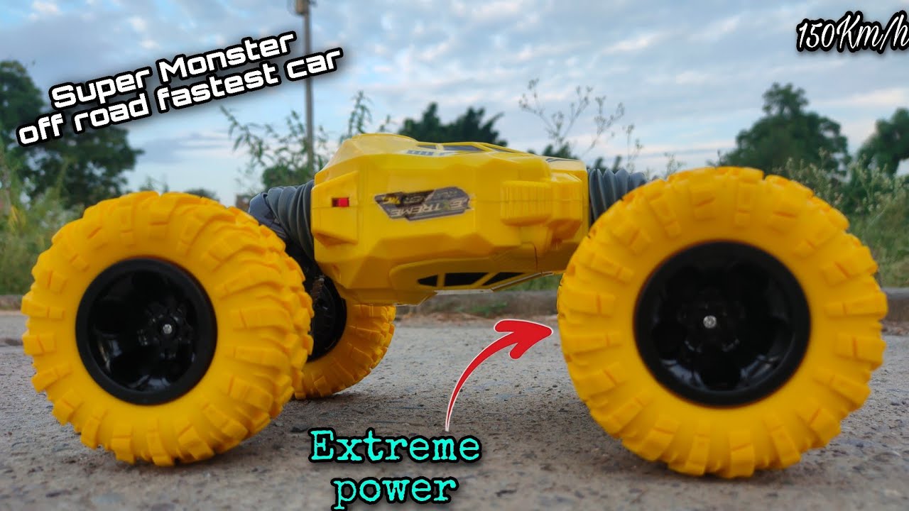 Biggest monster shape changing rc car Testing/4WD high speed racing car ...