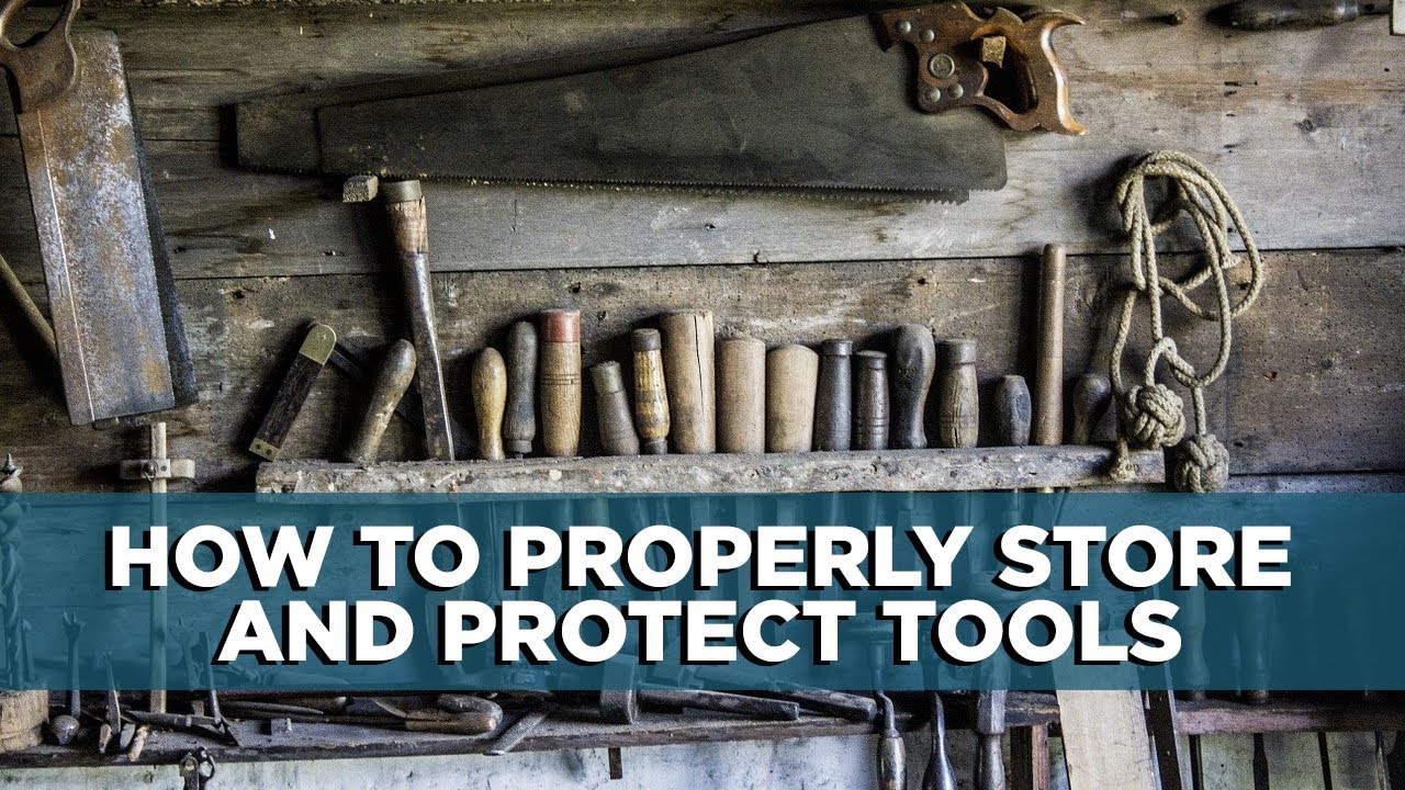 How to Store Your Tools to Keep Them Looking Great - YouTube