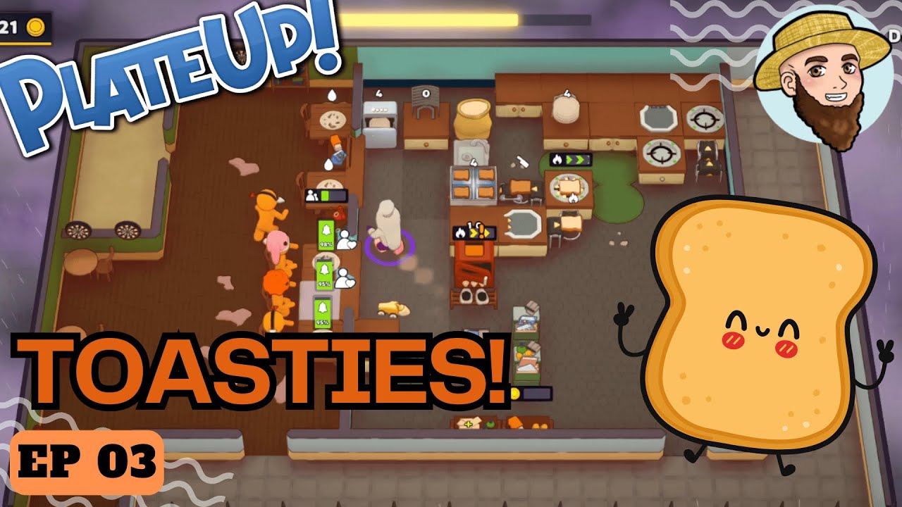 Halloween Toasties! - Solo Play PlateUp! I Part 3, #toast #plateup # ...