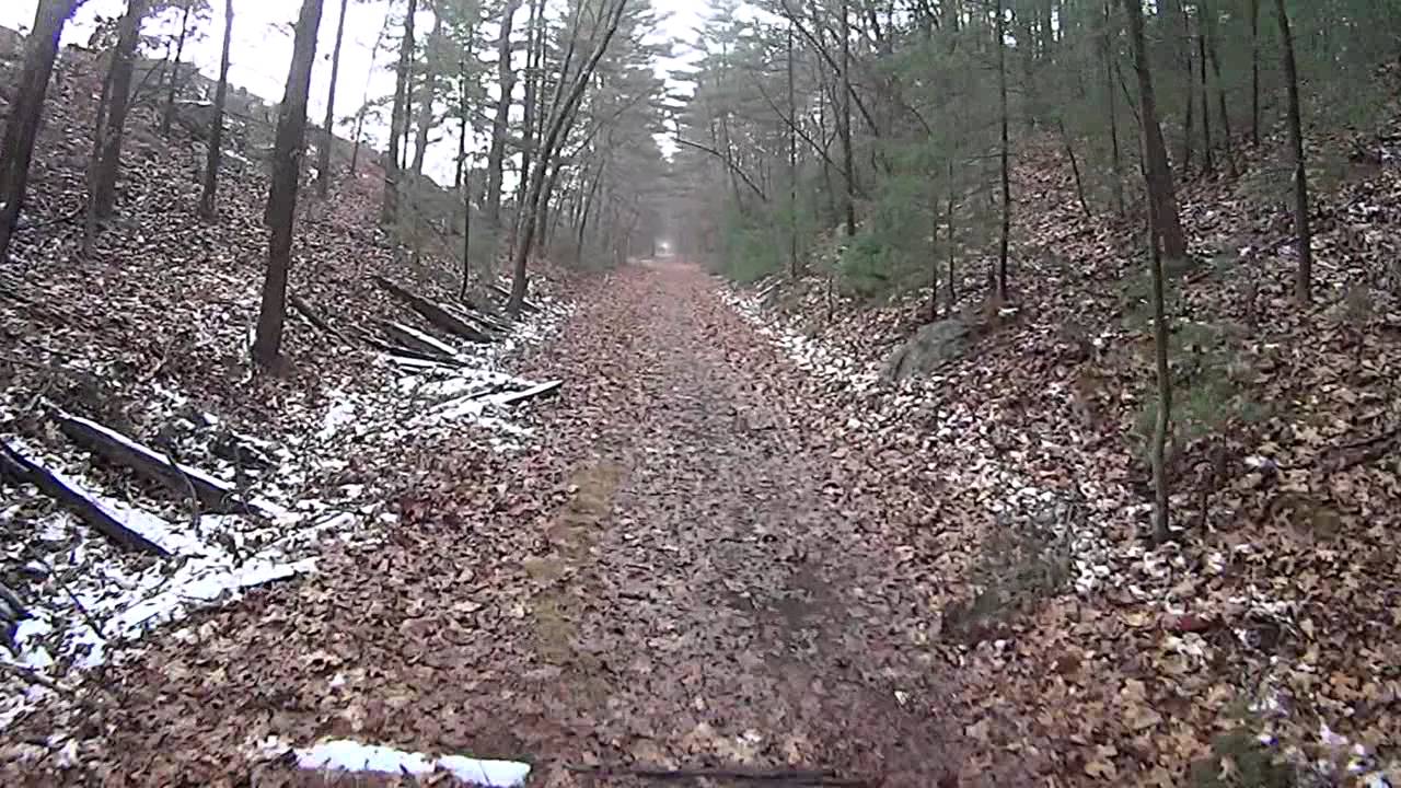 Holliston to Milford on the Upper Charles Rail Trail - YouTube