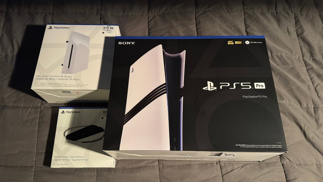 The PS5 PRO Is HERE (Set Up & Unboxing) - YouTube