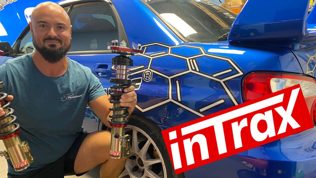 Intrax 1K2 Suspension for Subaru Impreza WRX STI (unboxing) - YouTube