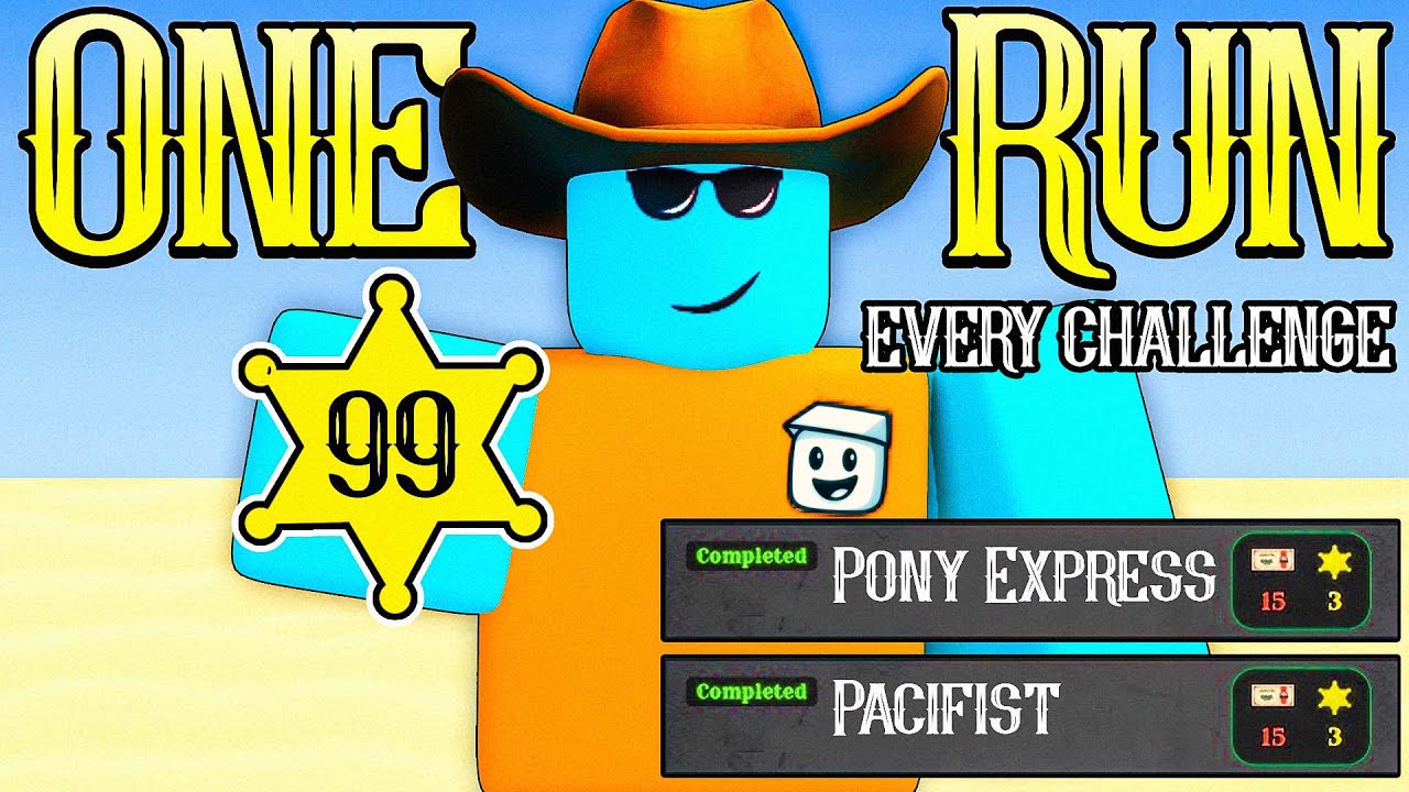 I Completed EVERY Dead Rails Challenge in ONE RUN - YouTube