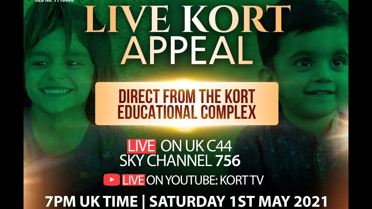 LIVE KORT APPEAL Direct From The KORT Educational Complex Mirpur - YouTube