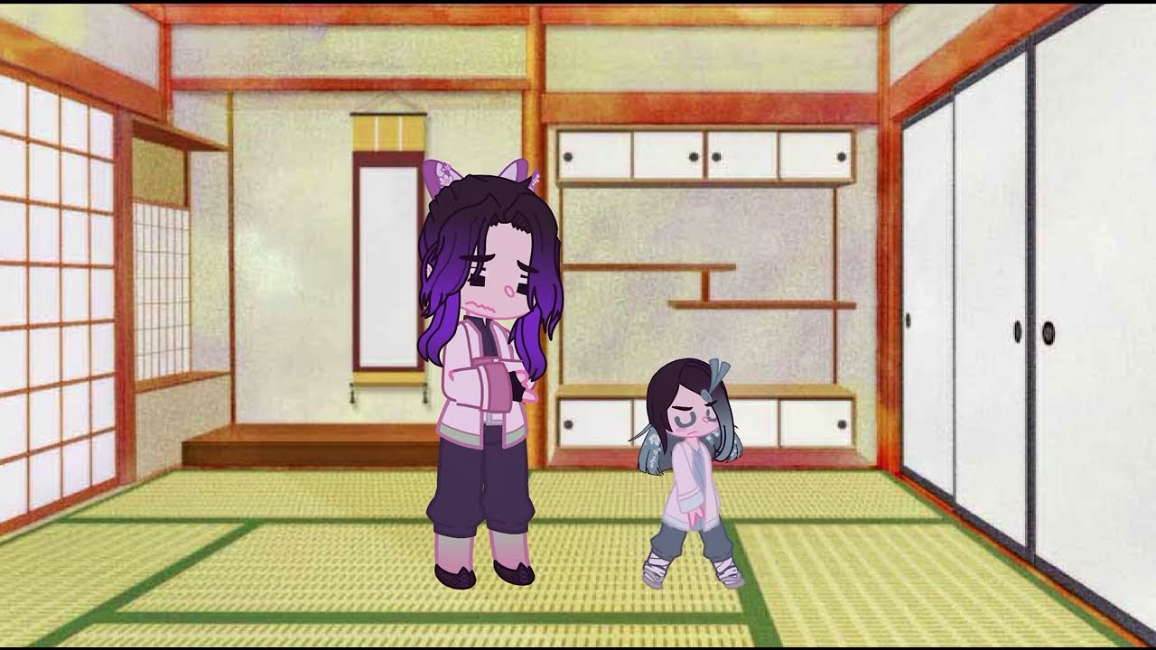 Shinobu looking after baby muichiro (Hashira look after baby muichiro ...