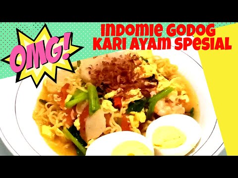 ♥️ Resep. Masak. Indomie. Godog. Kari. Ayam. Spesial. | Bunda Sisca