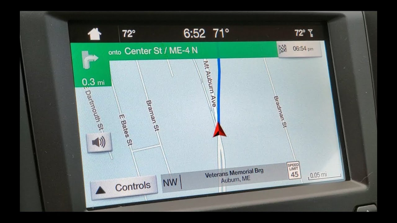 2019 Ford Fusion Energi: Exploring the GPS - YouTube