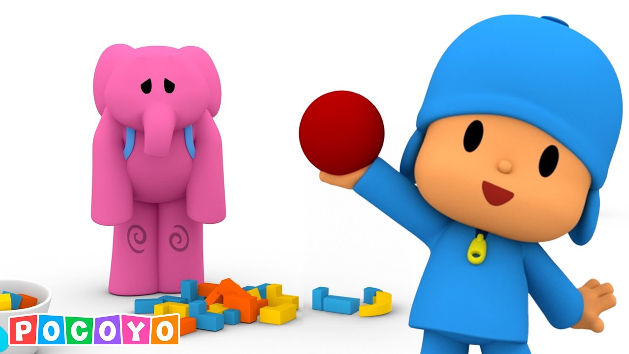 📚 VUELTA AL COLE 😸 hacer amigos, ¡juntos! Pocoyo hace un nuevo amigo ...