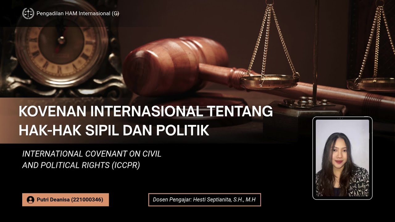 INSTRUMEN HUKUM INTERNATIONAL COVENANT ON CIVIL AND POLITICAL RIGHTS ...