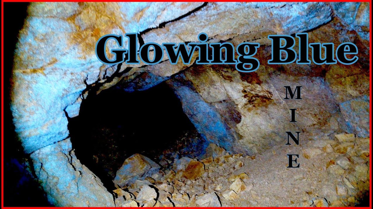 Blue Colored Mine Explored - YouTube