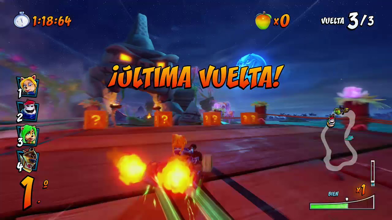 Isabella VS Los Mejores Personajes | Crash Team Racing Nitro Fueled ...