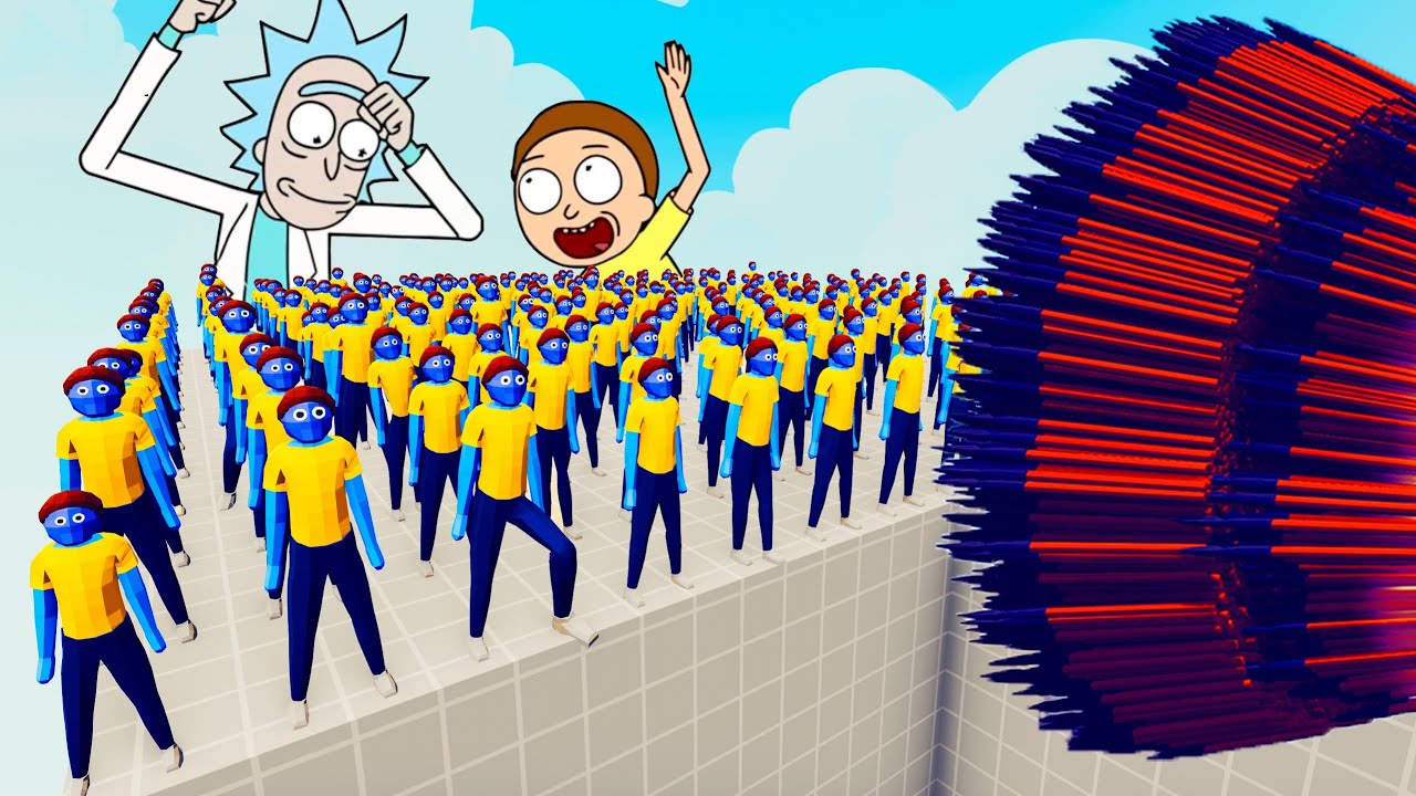 150x MORTY + 1x GIANT RICK vs EVERY GOD - Totally Accurate Battle ...