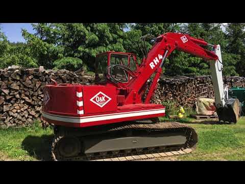 Der Werdegang eines O&K Kettenbagger RH4 in die Oldtimerzeitschrift Last&Kraft - YouTube