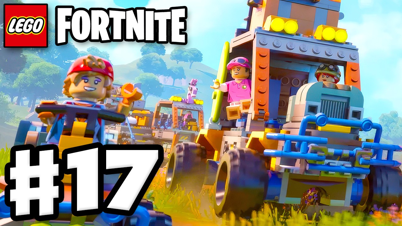 CARS! New Update! - LEGO Fortnite - Gameplay Walkthrough Part 17 - YouTube