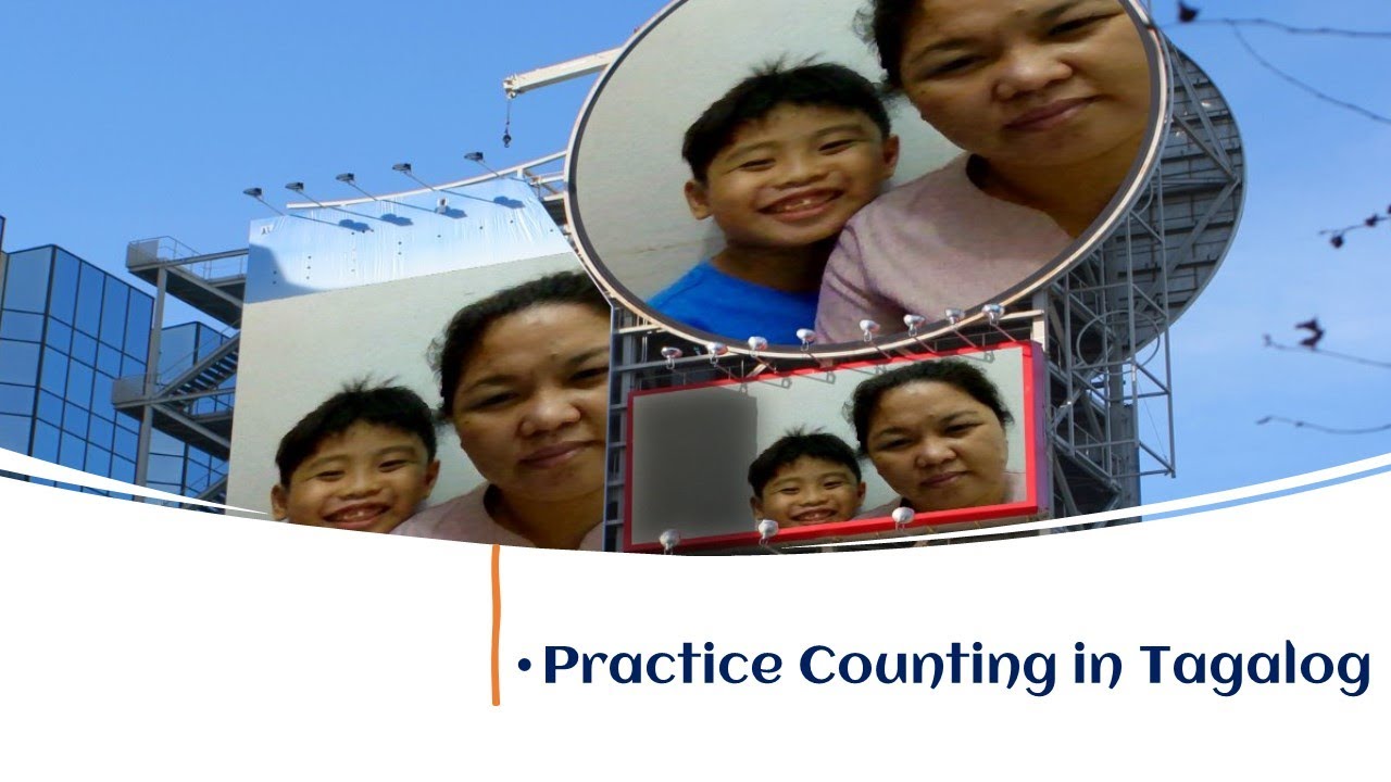 PRACTICE COUNTING IN TAGALOG #counting #lucas #youcam9 - YouTube
