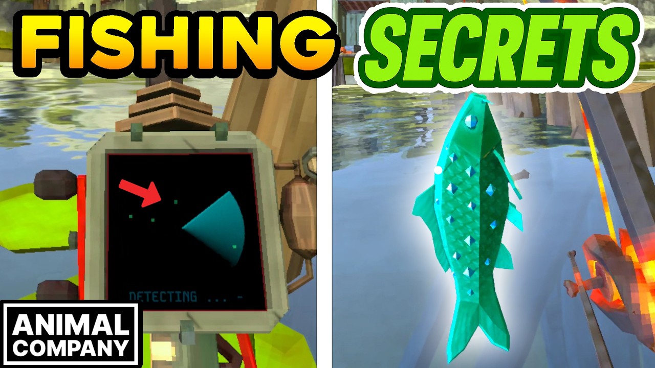 Animal Company FISHING UPDATE SECRETS... (ULTIMATE GUIDE) - YouTube