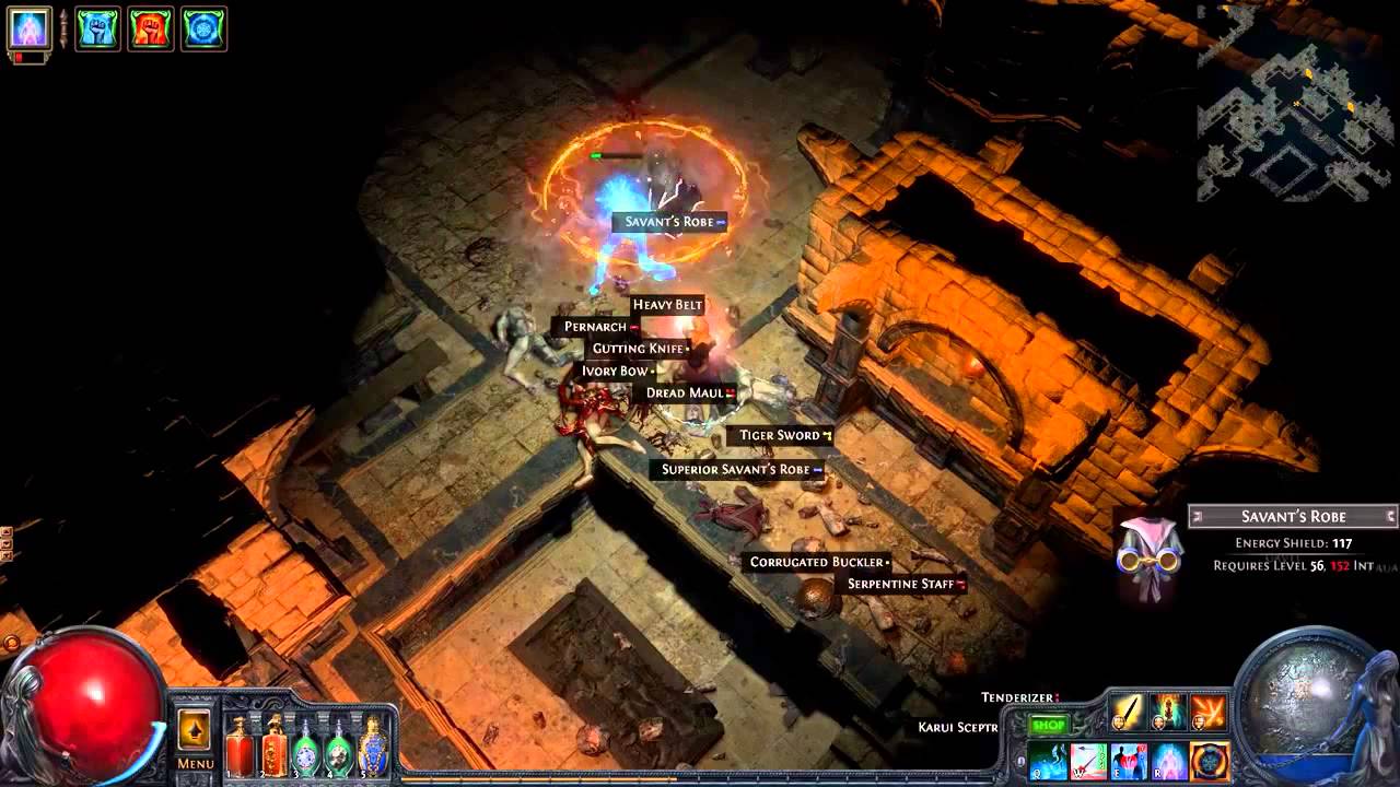 Path of Exile Crypt Map - YouTube