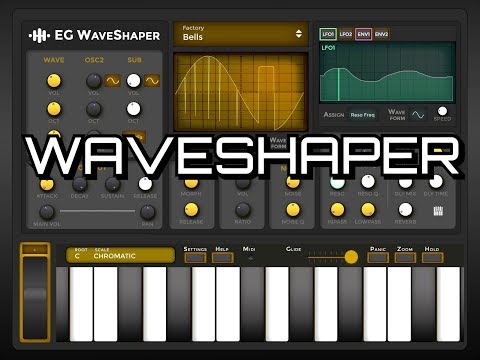 EG WaveSHAPER Synthesizer - OUT NOW - Demo for the iPad