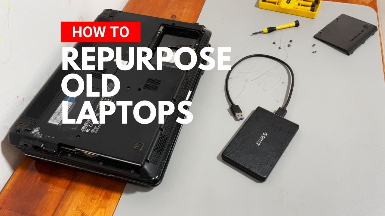 Repurpose Old Laptops - YouTube