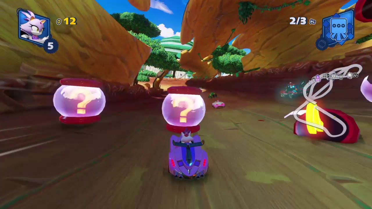 Team Sonic Racing Wisp Circuit Blaze - YouTube