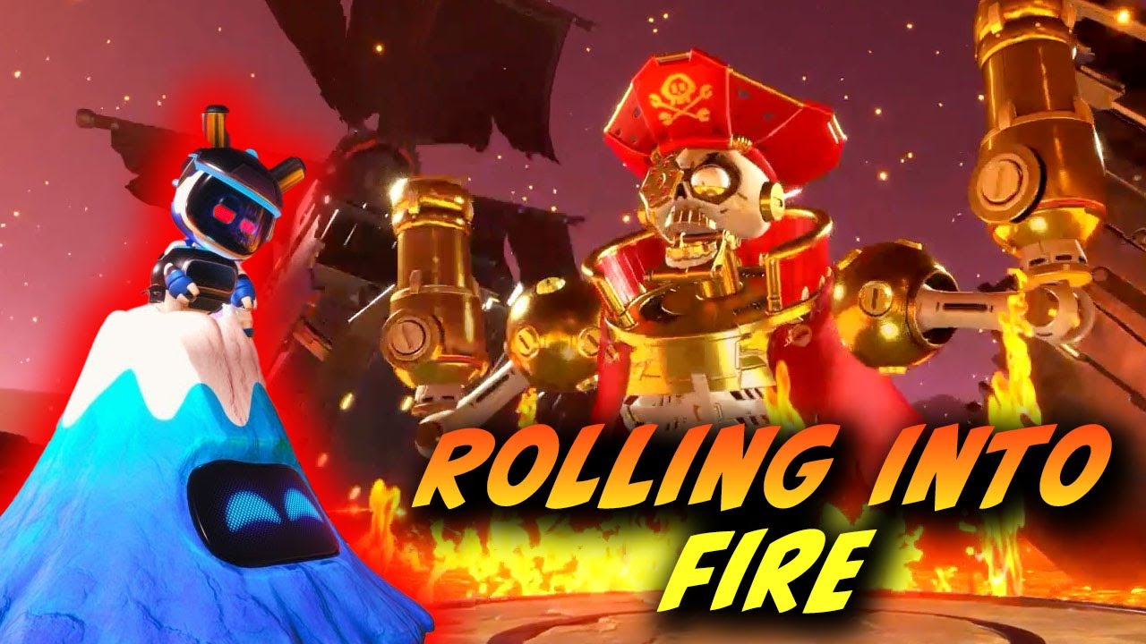 Astro Bot PS5 – Canon Brawl Adventure! 🌋 Metal Ball Power & Captain ...