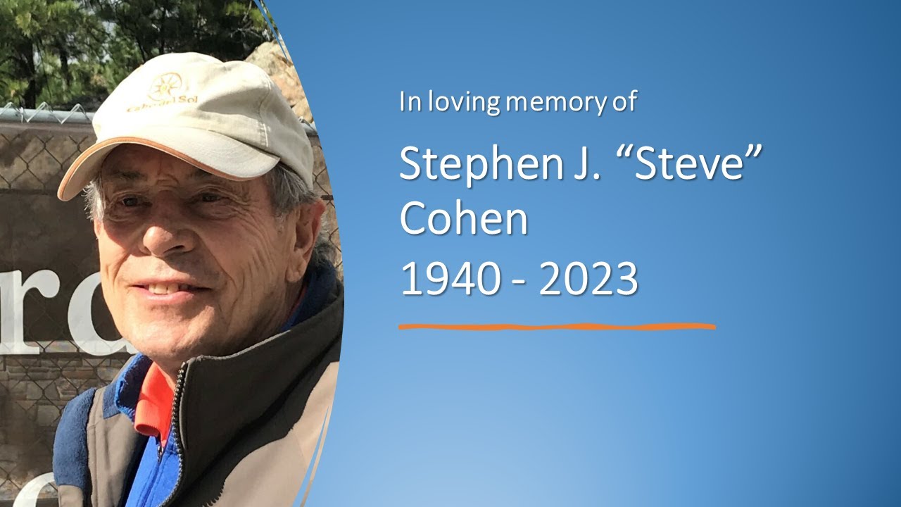 Funeral Service of Stephen "Steve" J. Cohen - YouTube