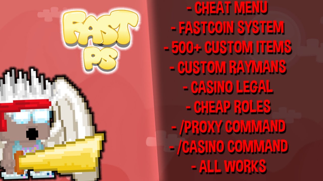 BEST GROWTOPIA PRIVATE SERVER | FAST PS | ALL WORK | 500+ CUSTOM ITEMS ...