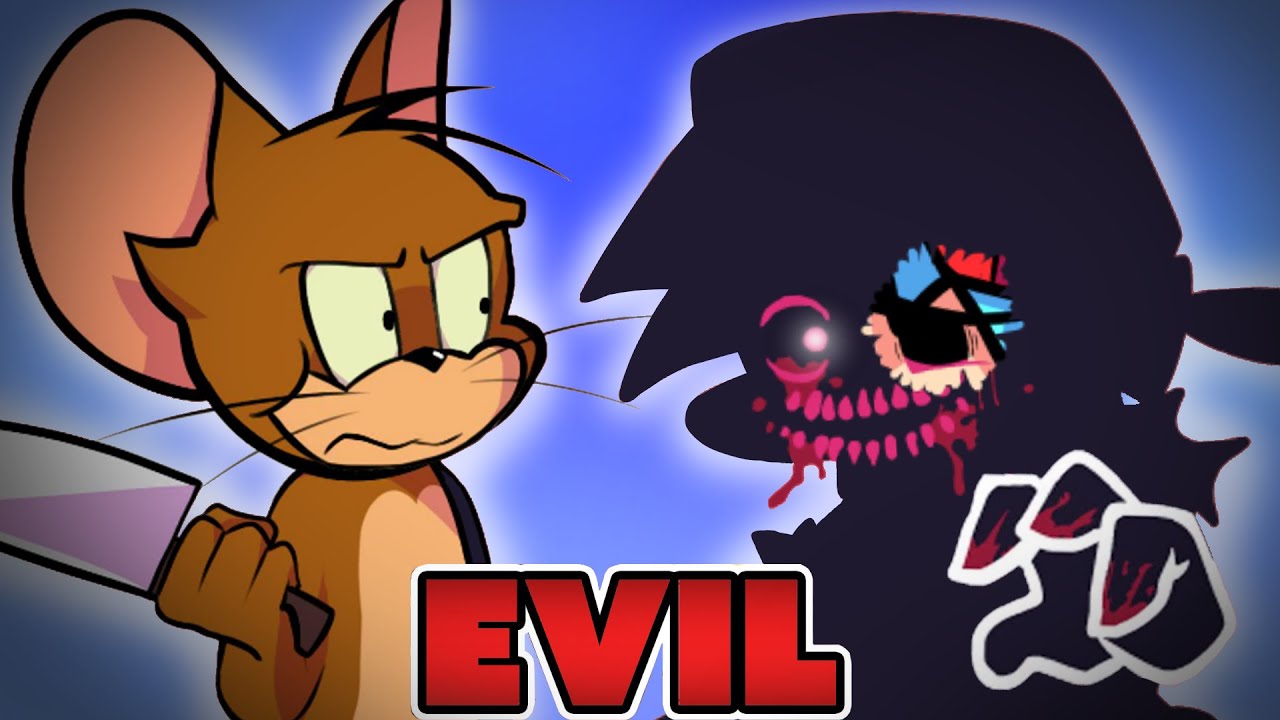 FRIDAY NIGHT FUNKIN' mod EVIL Boyfriend VS Jerry DAY 2 - YouTube