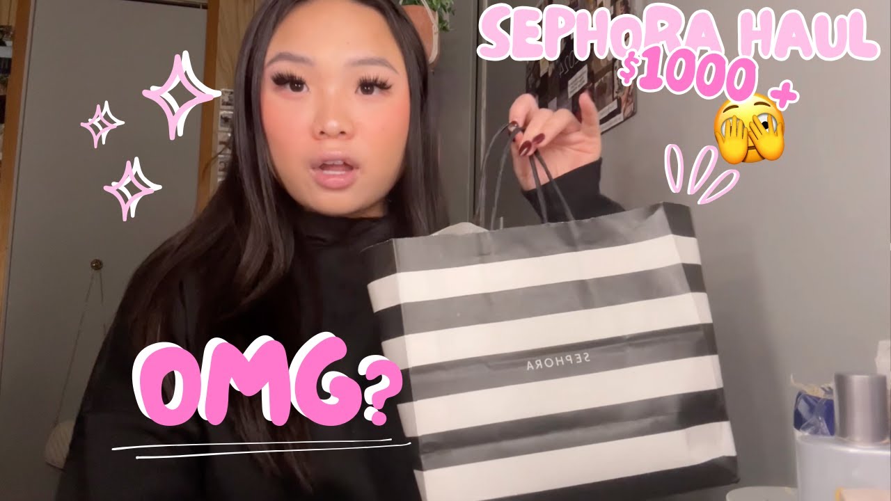 I spent $1000 at Sephora... - YouTube