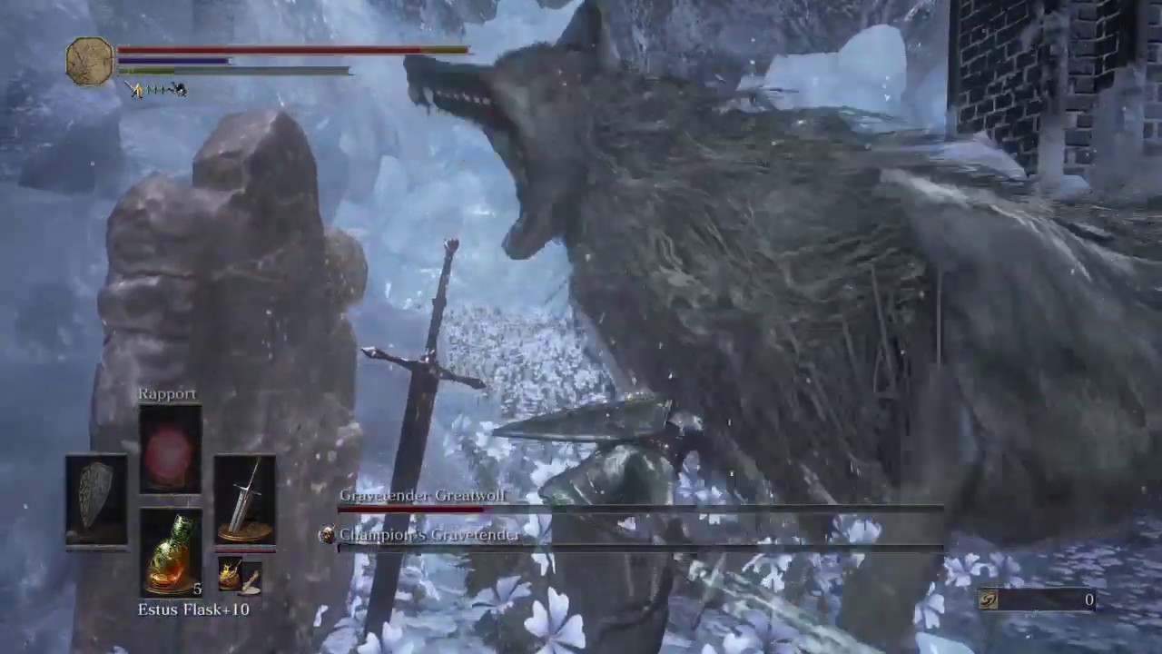 Dark Souls 3 | Lothric Knight Greatsword vs Champion Gravetender ...