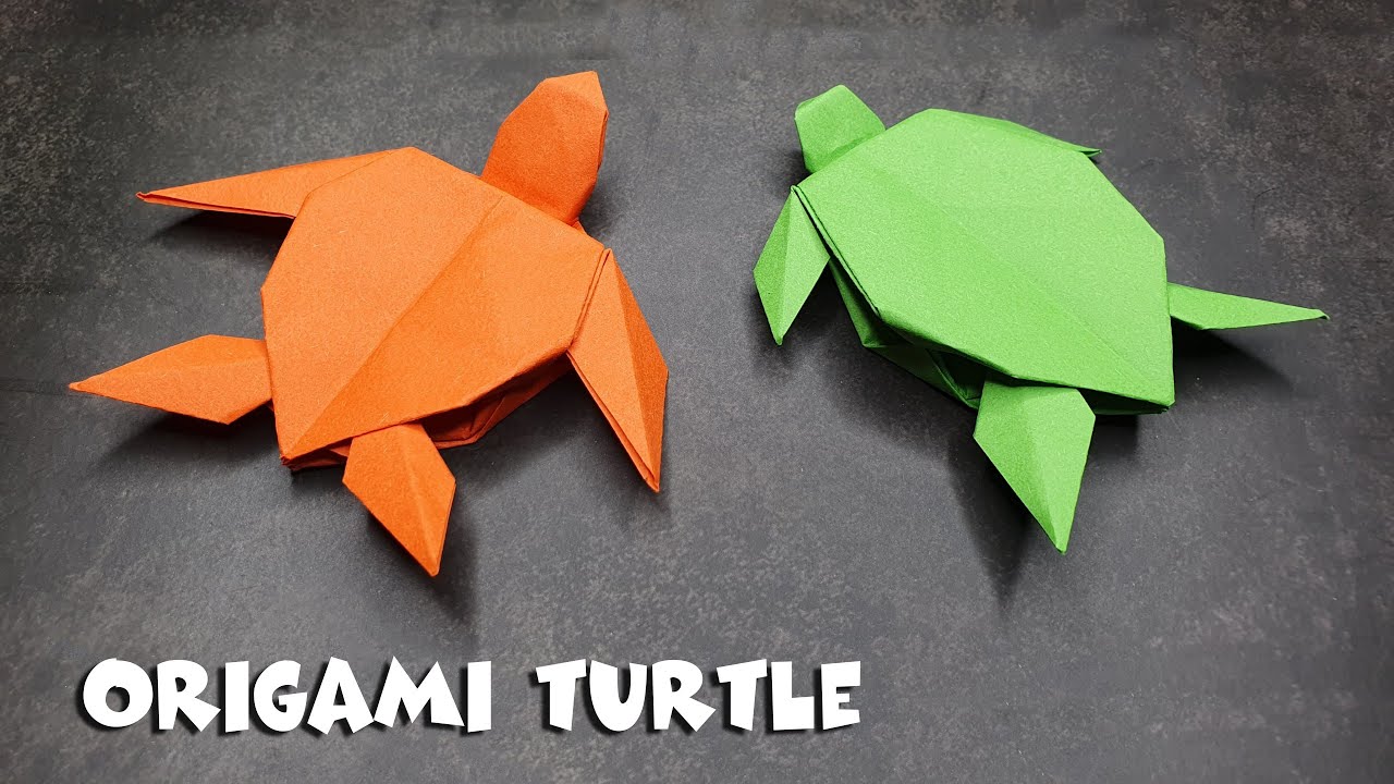 How to make paper turtle || Paper craft || Paper plane 286 - YouTube