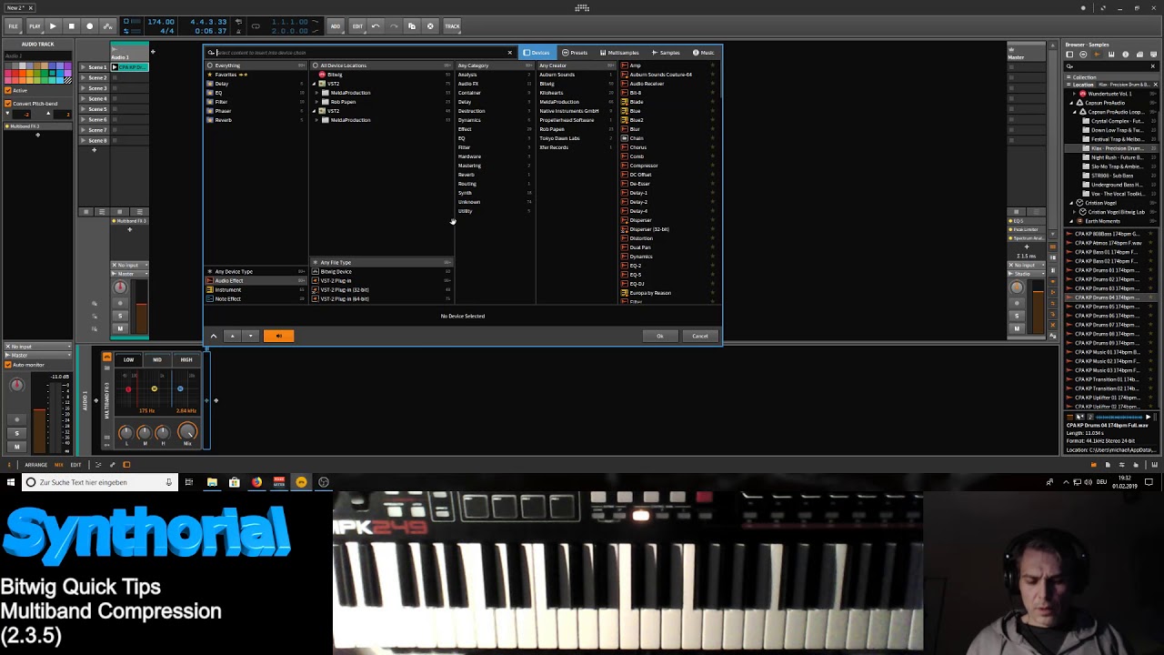 Bitwig Quick Tip [#3]: Multiband Compression [German] - YouTube