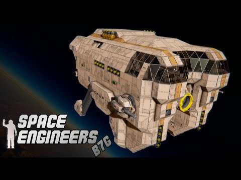 Space Engineers - ship showcase - UHI SC 4 Scaup 4