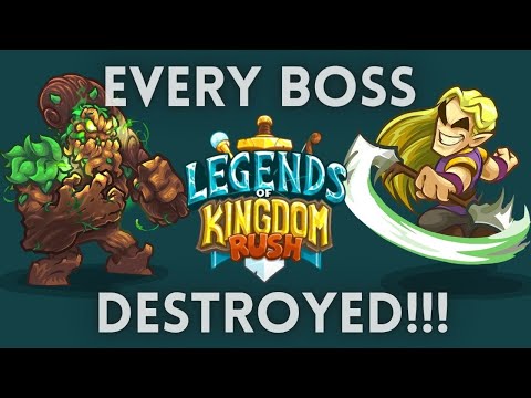 Bravebark & the Sylvan Elf CRUSH Legends of Kingdom Rush!!! (Complete Playthrough)