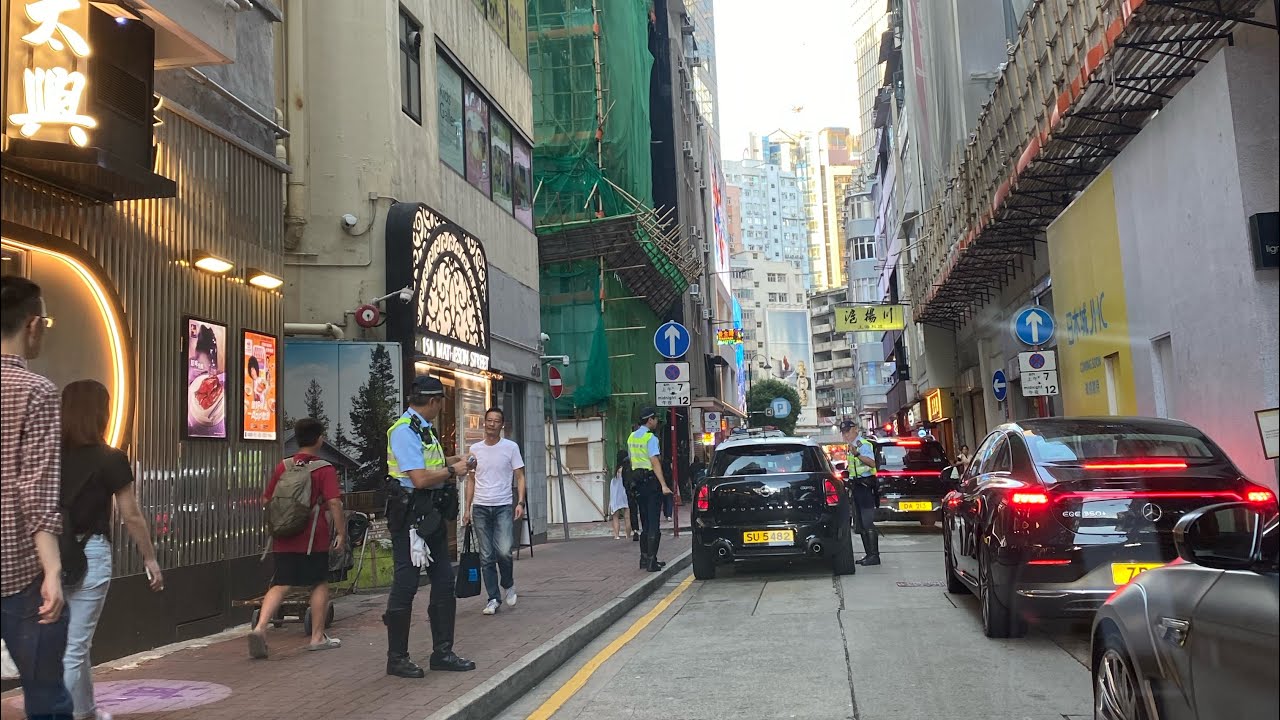 Hong Kong Driving Tour Central Hong Kong- Tai Hang Road #travel - YouTube