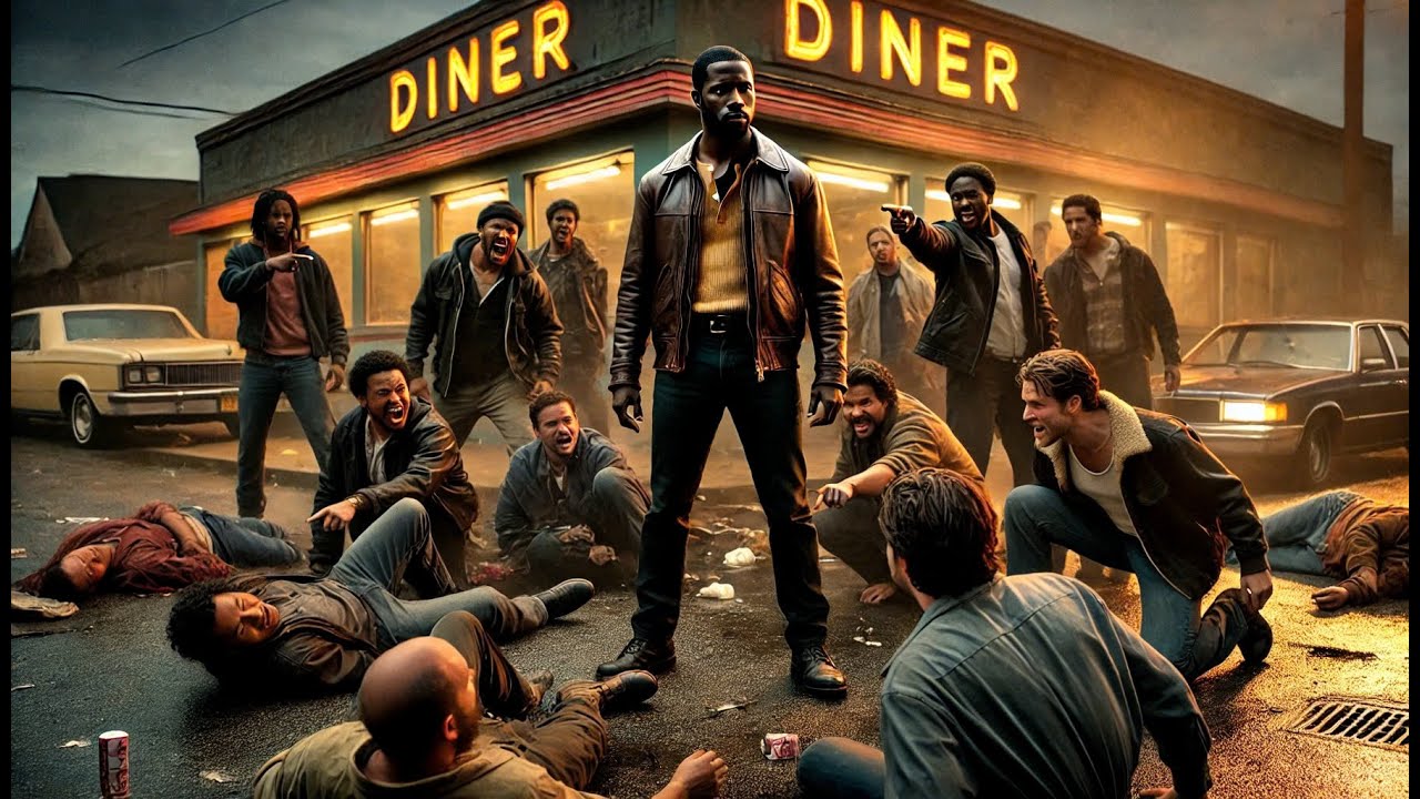 Former Marine Fights Back When Racist Gang Attacks Him at Diner - YouTube