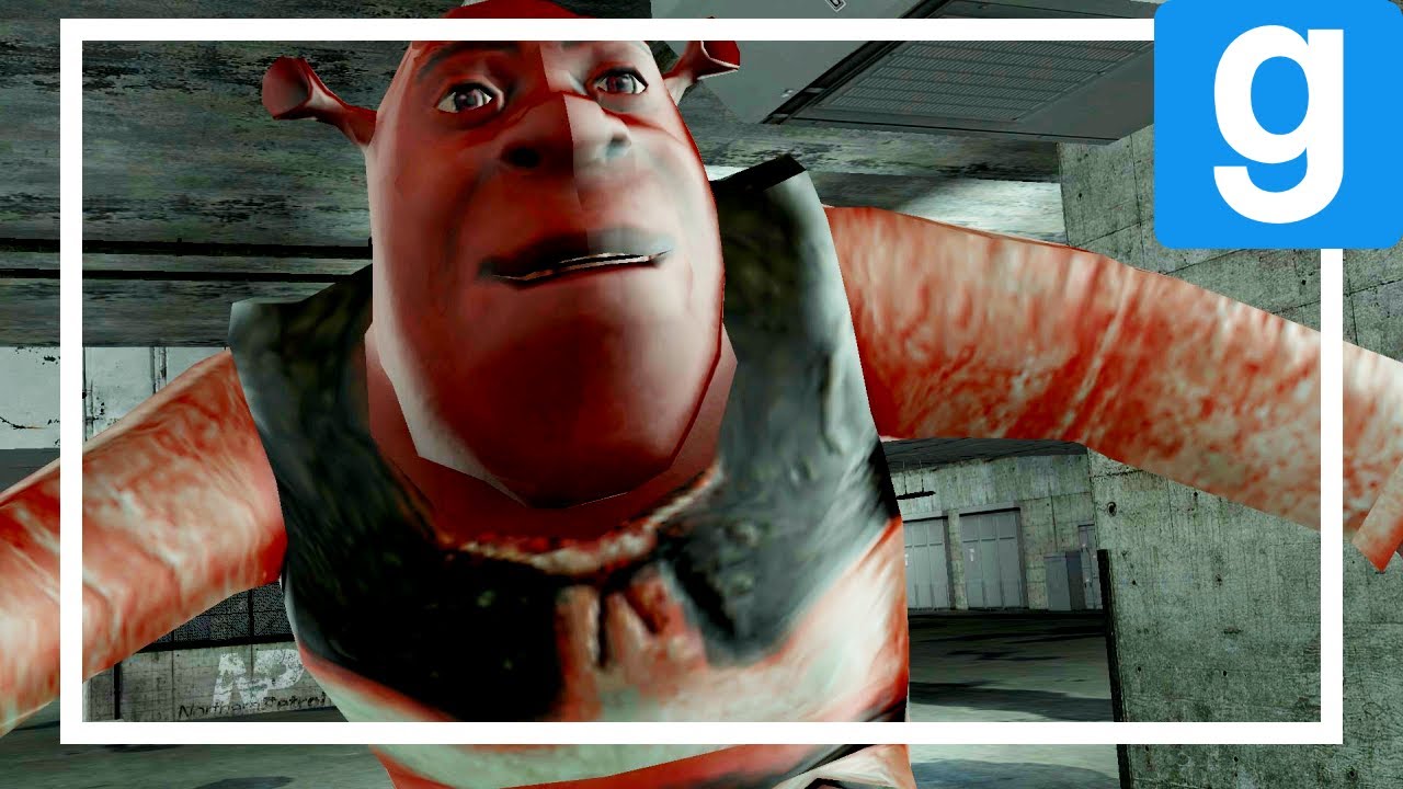 RUNNING FROM EVIL SHREK!!! | NextBot Review# - YouTube