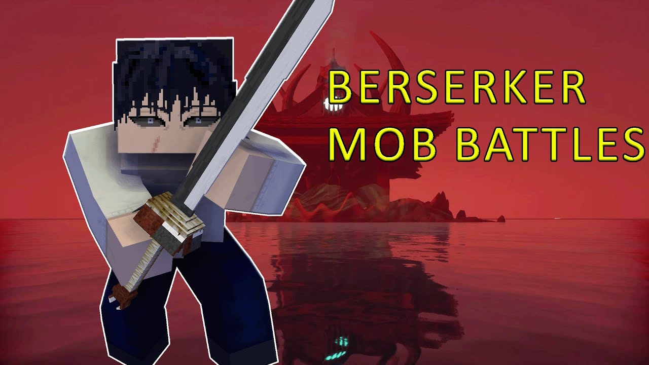 Toji Berserker Mob Battles - Minecraft Jujutsu Kaisen Mod - YouTube