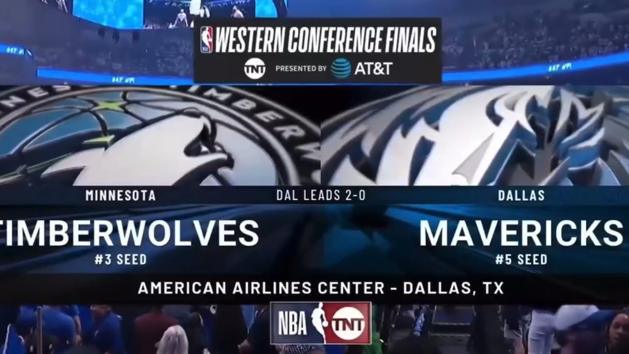 Timberwolves vs Mavericks Game 3 NBA On TNT Intro/Theme | 2024 NBA ...