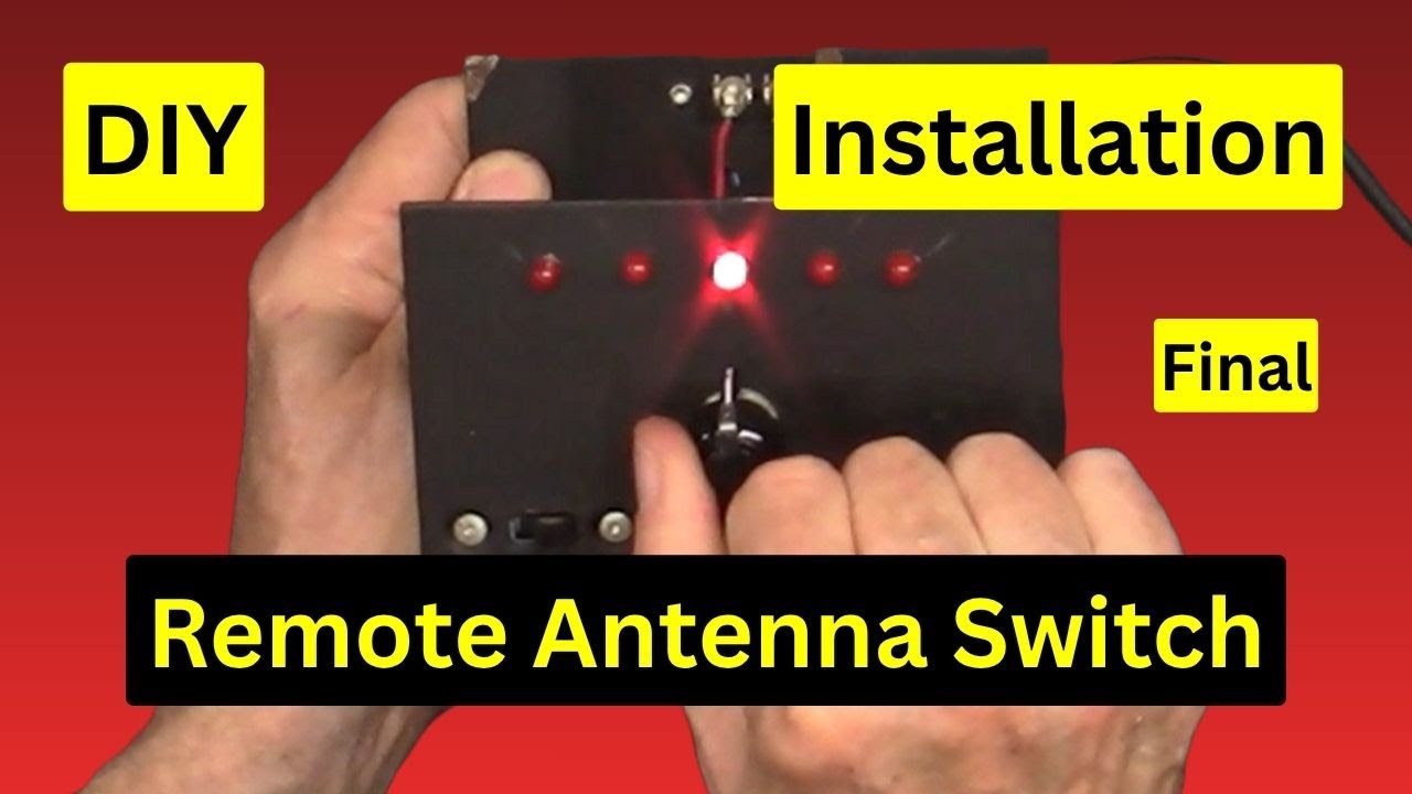 Remote Antenna Switch Enclosure Build and Installation - YouTube