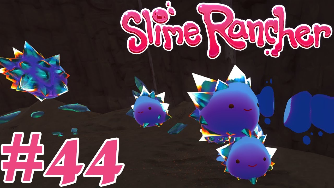 Slime Rancher #44 - Crystal Slimes and More! - YouTube