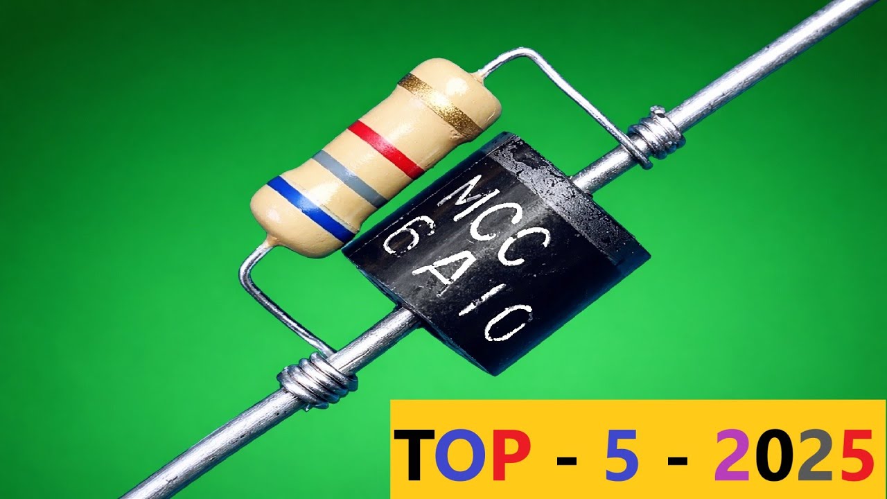Top 5 Electronics Projects of 2025 | DIY Compilation - YouTube