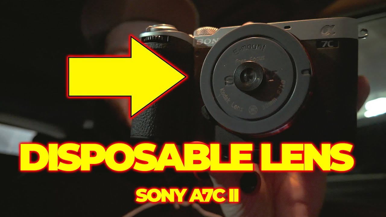 Disposable KODAK Lens on Sony A7C II - YouTube