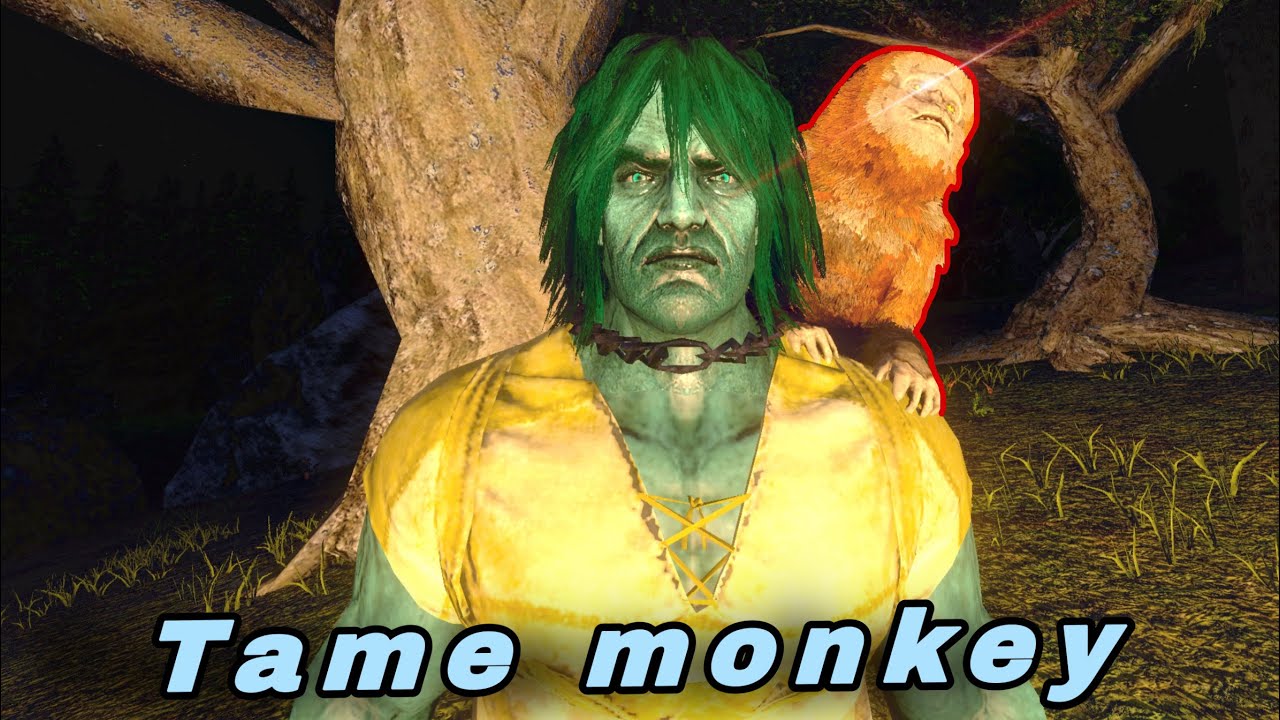Ark Survival Evolved Mobile Tame Mesopithecus monkey 🙉 Monkey!(How To ...