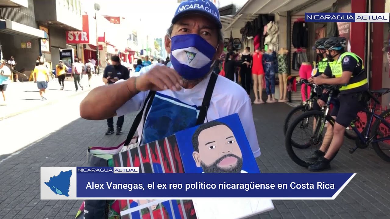 Alex Vanegas y su manera de sobrevivir en Costa Rica mientras exige ...